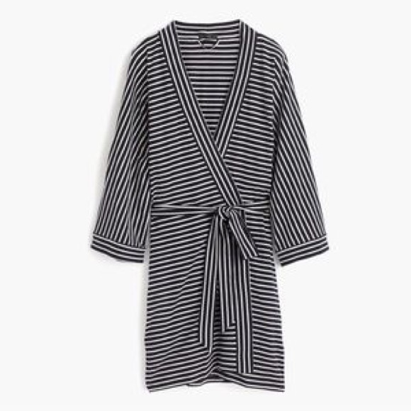 J. Crew | Intimates & Sleepwear | J Crew Striped Bath Robe | Poshmark